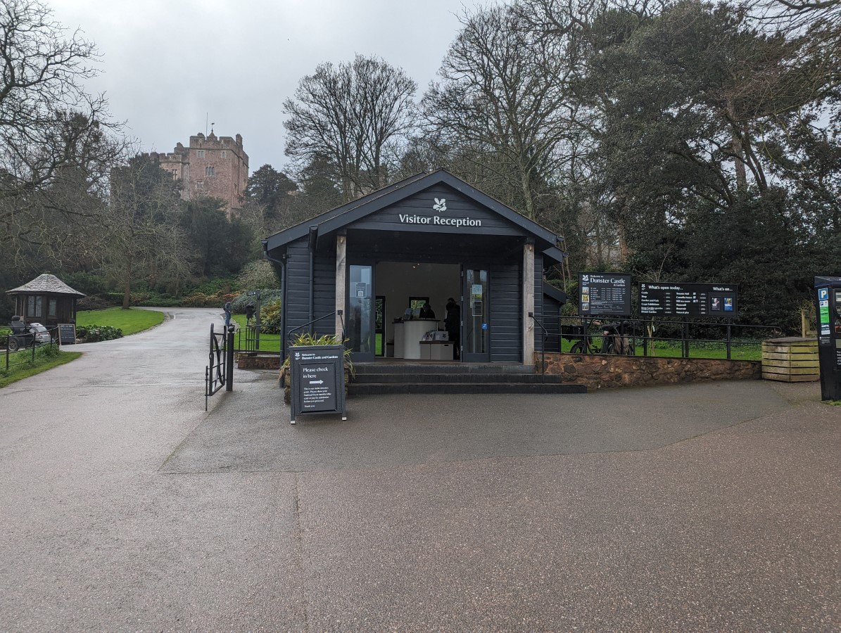 Dunster Castle and Watermill - Parking and Arrival | AccessAble