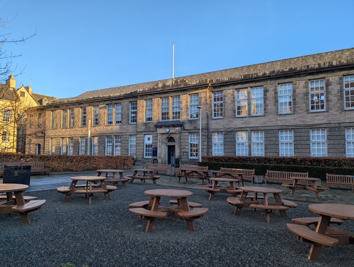 Paterson's Land Quad (Holyrood) to George Square (via Potterrow ...