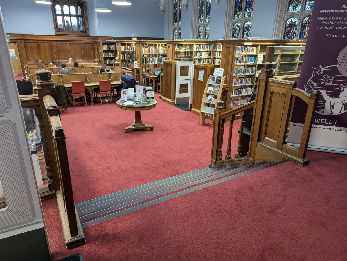 New College Library and Sanctuary | AccessAble