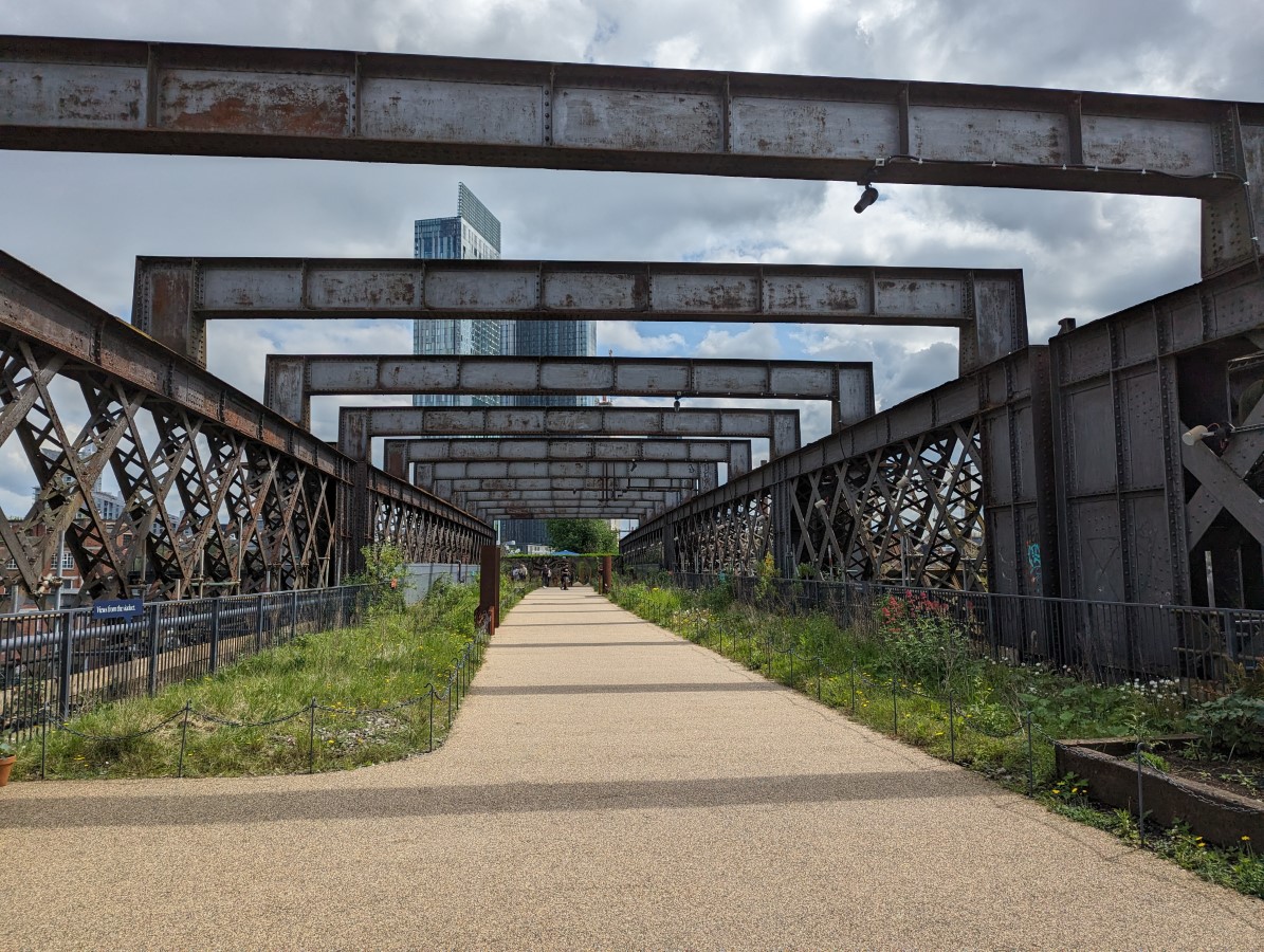Castlefield Viaduct - Sky Garden - National Trust | AccessAble