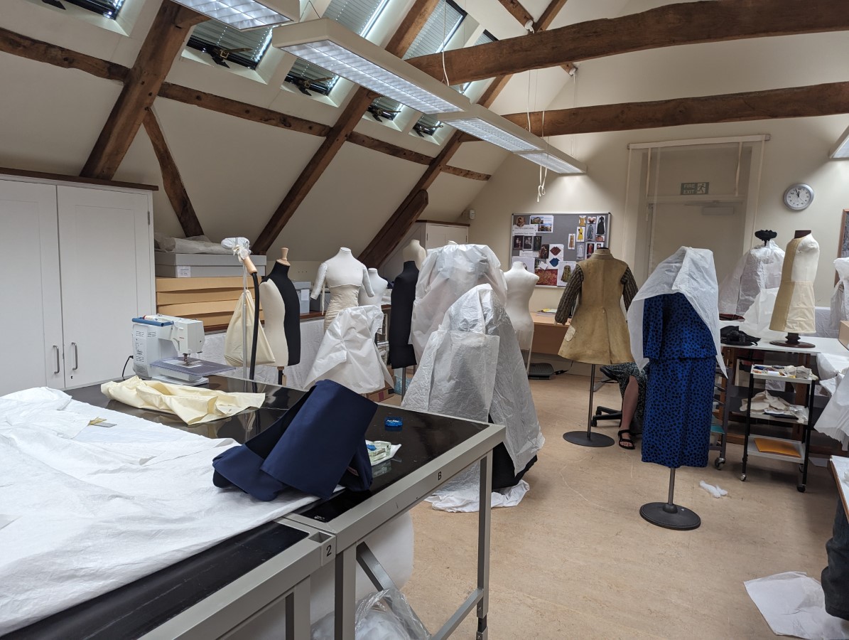 The Textile Conservation Studio - Studio - National Trust | AccessAble