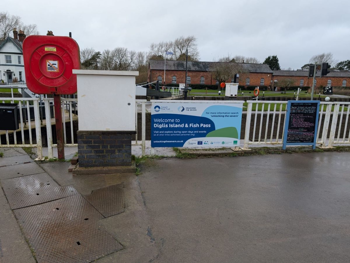 Diglis Island and Fish Pass | AccessAble