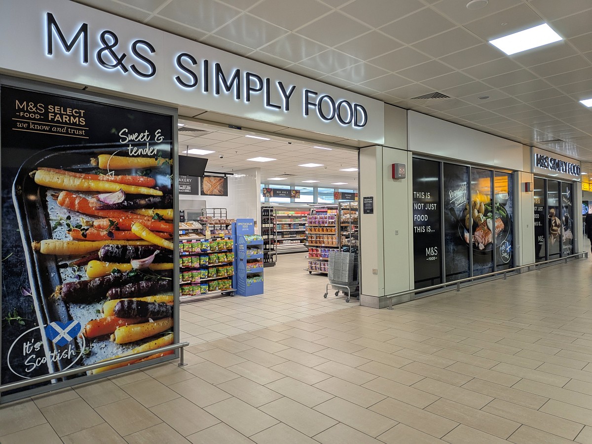 Marks and Spencer Glasgow International Airport T1 Simply Food | AccessAble