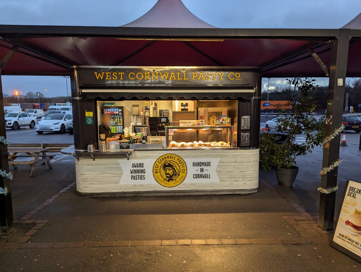 West Cornwall Pasty Co - M4 - Chieveley Services - Moto | AccessAble