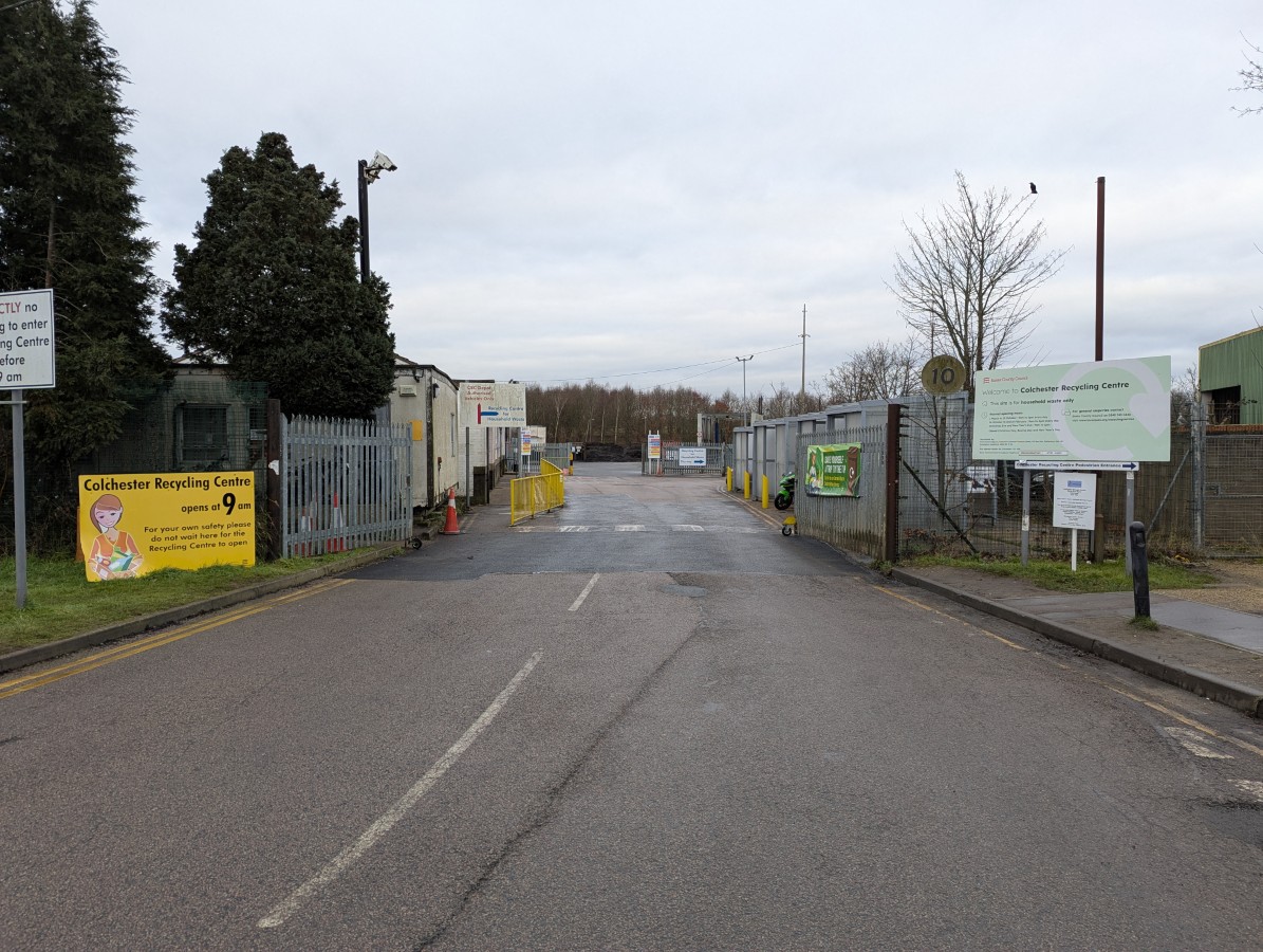 Colchester Recycling Centre for Household Waste | AccessAble