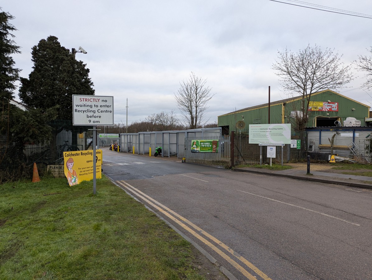 Colchester Recycling Centre for Household Waste | AccessAble