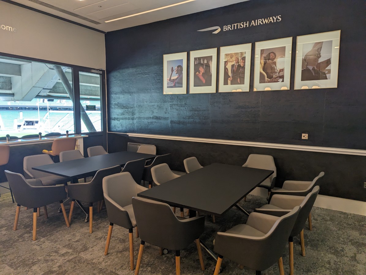 East Stand - Level 3 - Hospitality Boxes | AccessAble