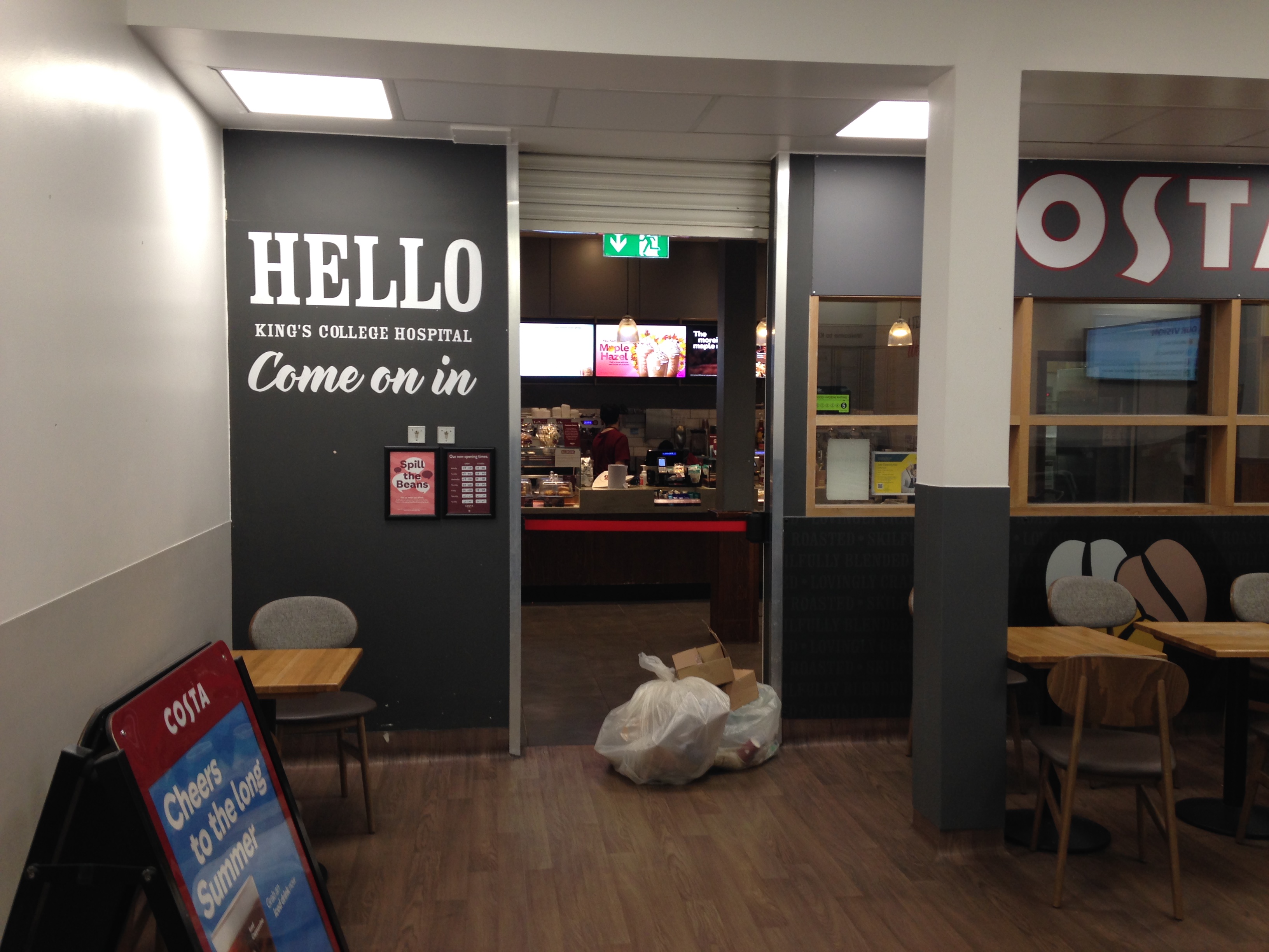 Costa - Ruskin Wing Ground Floor | AccessAble