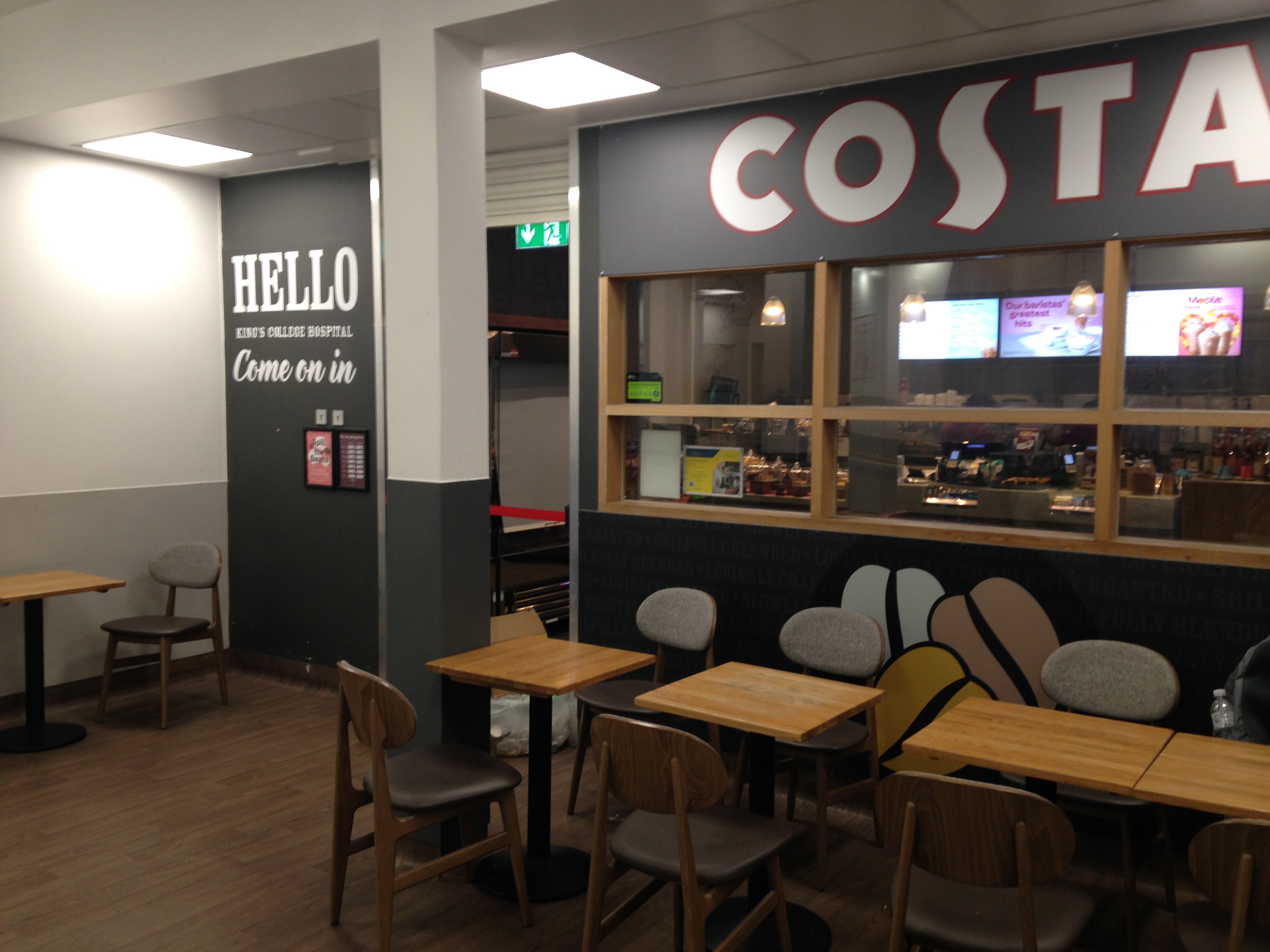 Costa - Ruskin Wing Ground Floor | AccessAble