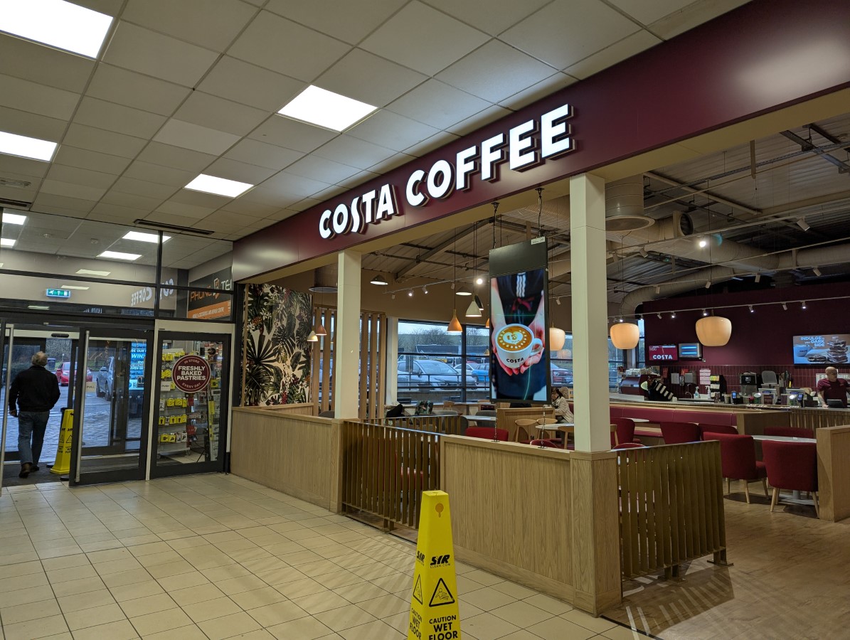 Costa - M1 - Trowell Services - Northbound - Moto | AccessAble