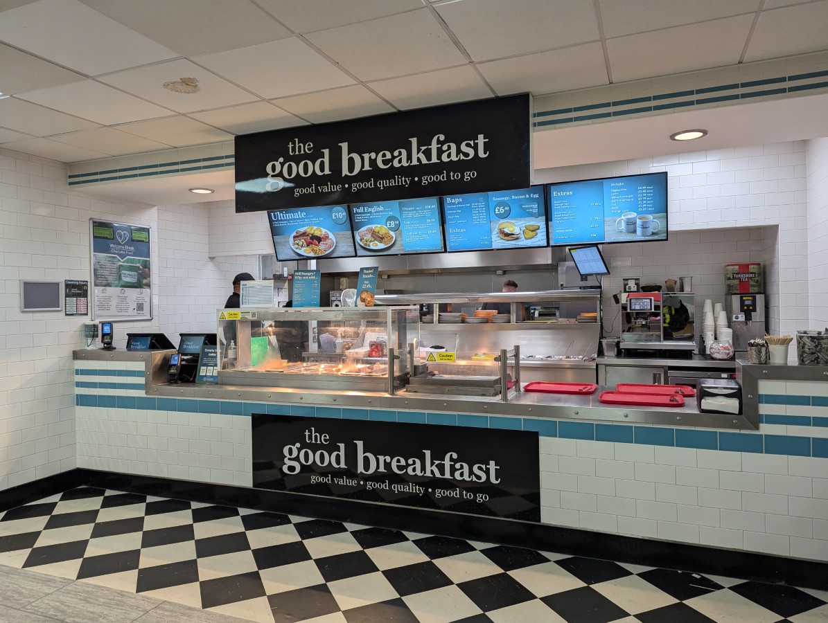 The Good Breakfast - M6 - Keele Services - Southbound - Welcome Break ...