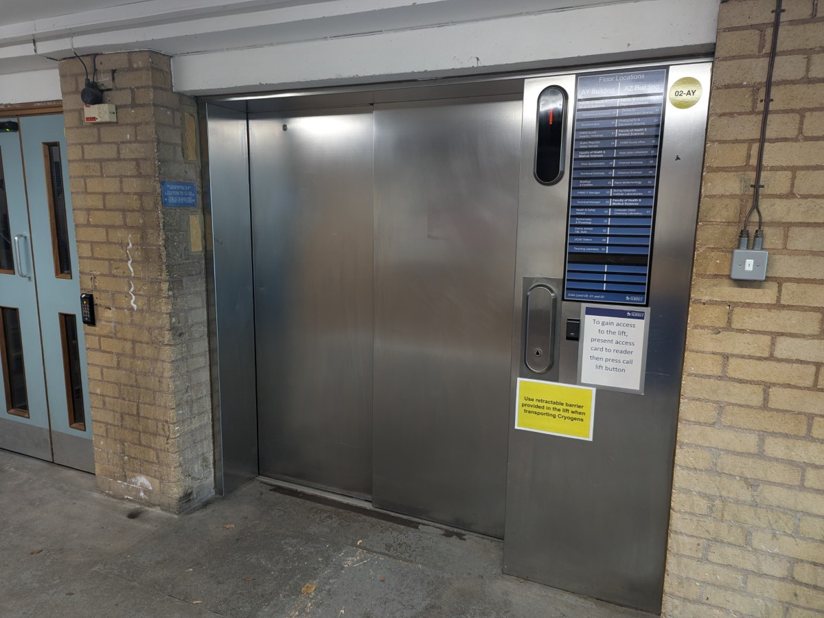 Robert Boyle Building (Block AZ) - Alternative Routes when Lift not ...